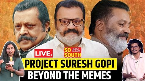 LIVE: Kerala's only BJP MP, Suresh Gopi may be included in Modi 3.0 cabinet; Here's why - YouTube