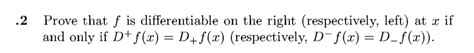 Solved It Is About Dini Derivative Please Step By Step Make