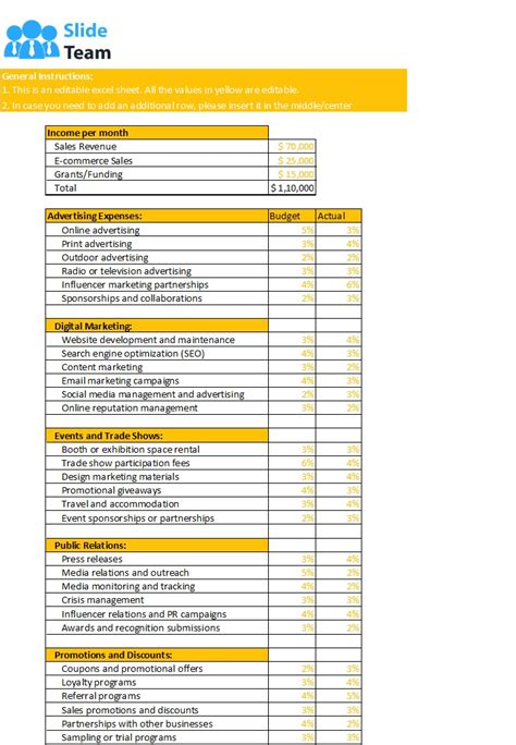 Budget Vs Actual Variance Formula Excel Excel Spreadsheet Worksheet Xlcsv XL Bundle PPT Template