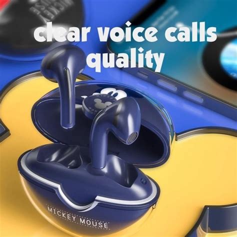 Jual Earphone Bluetooth Tws Disney Mickey Mouse Tws Headset Model Lucu