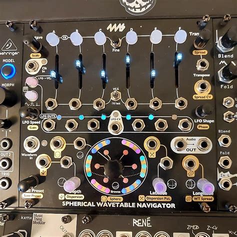 4ms Spherical Wavetable Oscillator Black Reverb Uk