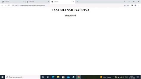 Shanmugapriya R On Linkedin Task 1 Atmega Internship Atmega Software Technologies