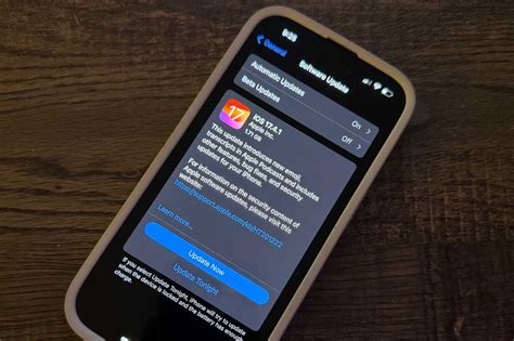 apple pushed a new ios 17 4 1 build but you won t find it in software