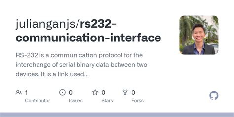 Rs232 Communication Interface README Md At Main Julianganjs Rs232