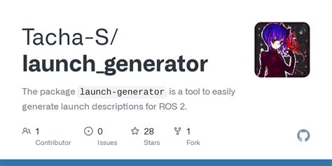 Github Tacha Slaunchgenerator The Package `launch Generator` Is A