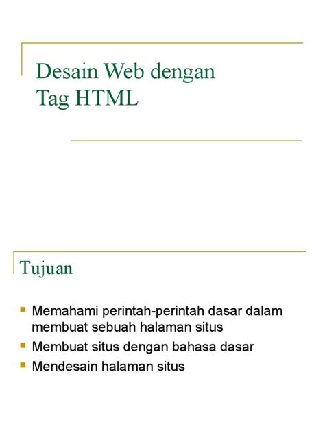 desain web dengan tag html part 2 pdf