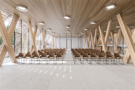 Enota Unveils Hotel Natura Extension With Protruding Triangular Timber Façade In Rogla Slovenia