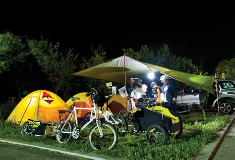 시즌특집ㅣ송년캠핑 가이드 자전거캠핑 유유자적 두 바퀴 굴리며 즐기는 자전거 캠핑