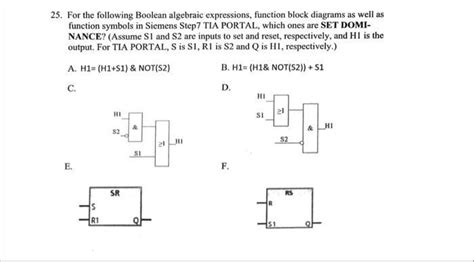Solved 5 For The Following Boolean Algebraic Expressions