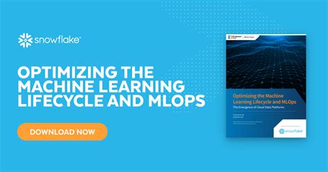 Optimizing The Machine Learning Lifecycle And MLOps Snowflake