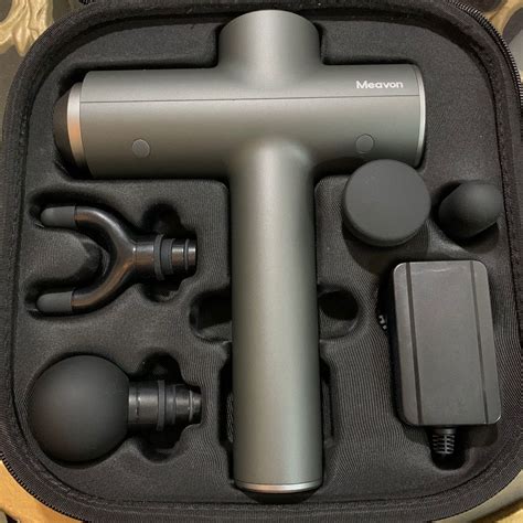 Xiaomi Meavon Massage Gun Deep Muscle, Health & Nutrition, Massage ...