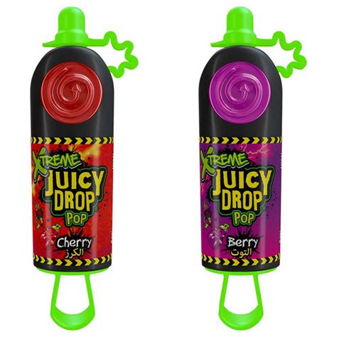Juicy Drop Pop Extreme Sour Berry Cherry G House Of Candy