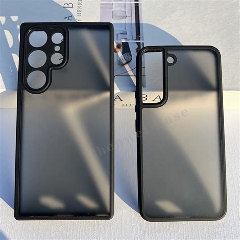 Hard Matte Black Case Soft Shockproof Bumper For Samsung S22 S22ultra