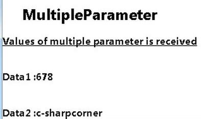 Pass Multiple Parameters in URL in Web API