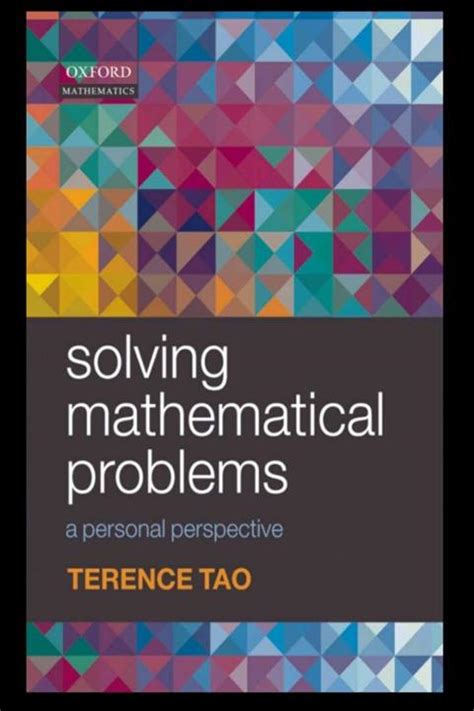 Solving Mathematical Problems Chapter Summary Terence Tao