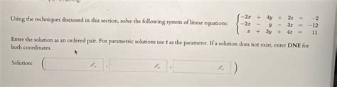 solved using the techniques discussed in this section solve