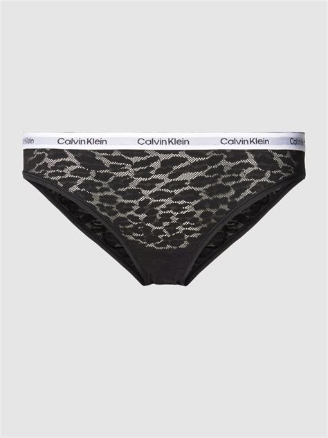 Calvin Klein Underwear Slip Met Label In Band In Zwart Online Kopen P C