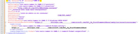 Aad B2c Saml Idp Sign In Aadb2c90031 Policy B2c1a