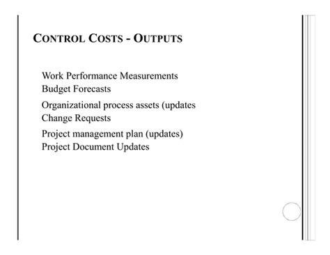 Software Project Cost Management And Estimation Pptx