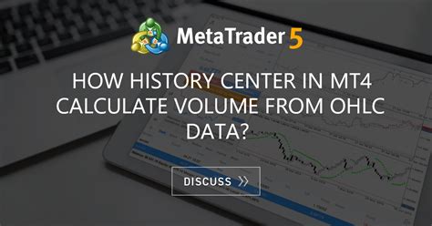 How History Center In Mt4 Calculate Volume From Ohlc Data Mt4 Mql4