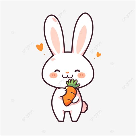 귀여운 토끼 손으로 그린 당근 요소 귀여운 토끼 당근 만화를 들고 손그림 Png 일러스트 및 이미지 에 대한 무료 다운로드 Pngtree