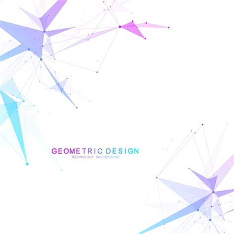 Premium Vector Abstract Connection Structure Background