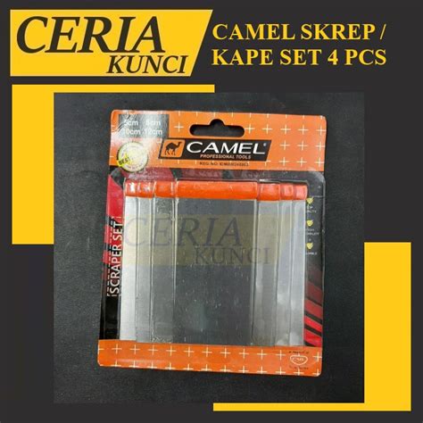 Jual Kape Scrap Set Besi Camel 4 Set Shopee Indonesia