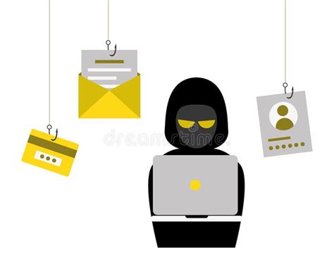 Hacker Stealing Confidential Data Personal Information And Credit Card