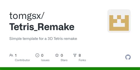 github tomgsx tetris remake simple template for a 3d tetris remake