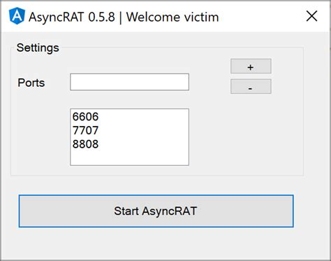 Malware Of The Day AsyncRAT Active Countermeasures