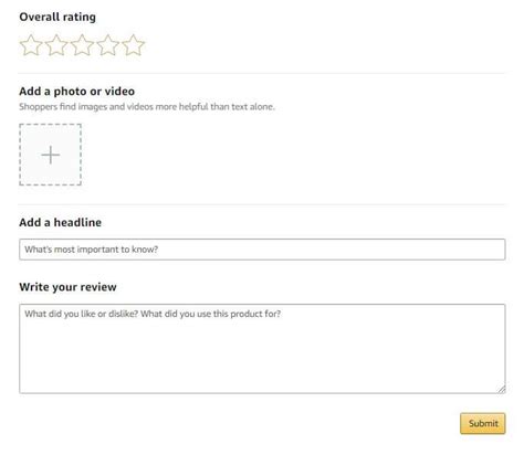 Easy Amazon Review Page Test Cases Example 2025