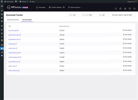 Data Plus Wp Statistics Wordpress Statistics Plugin