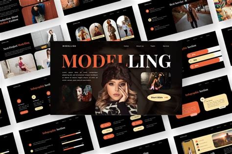 Modelling Fashion Powerpoint Templates Incl Modelling And Fashion Envato