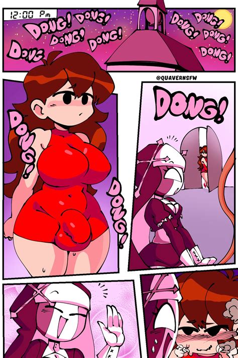 Rule 34 1futa 1girls Black Eyes Blush Breasts Bulge Clothing Female Friday Night Funkin Futa