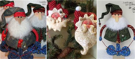 Moldes para hacer lindos muñecos navideños Mimundomanual