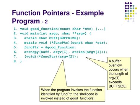 Ppt Secure Coding In C And C Pointer Subterfuge Powerpoint