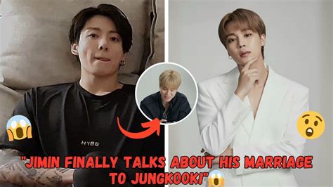 Jimin Finally Speaks Out About Marriage His Conversation With Jungkook