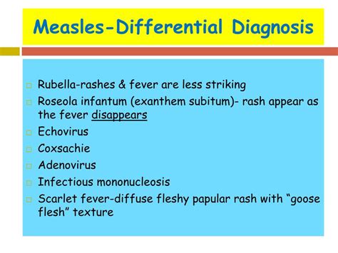 Ppt Common Viral Exanthemas Measles Chickenpox And Rubella Powerpoint Presentation Id 6929726