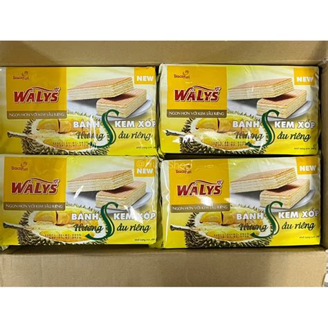 越南walys榴槤威化餅乾 獨立包裝 蝦皮購物