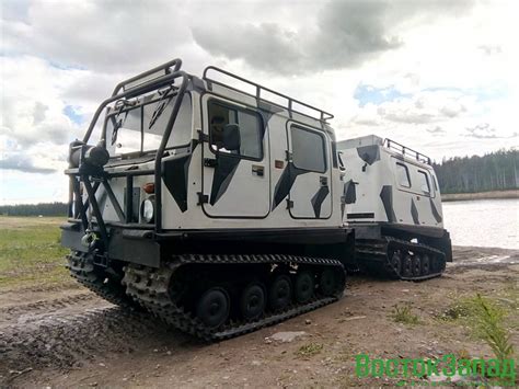 Тестовые испытания вездеходов BV 206 ЛОСЬ