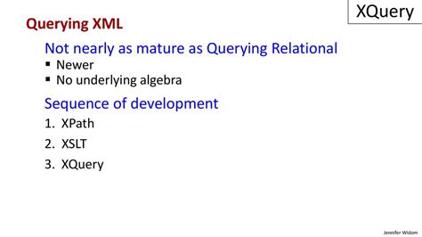 querying xml xquery ppt download