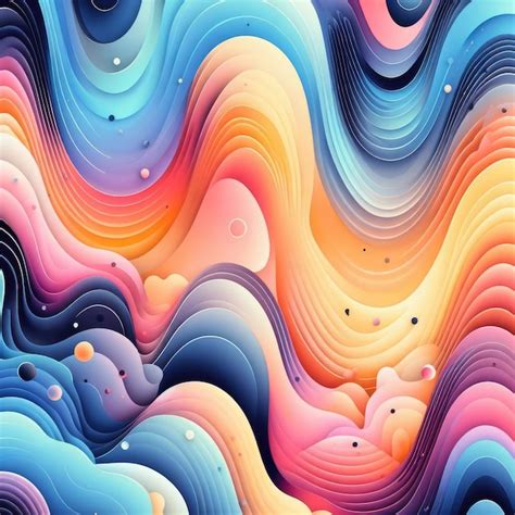 Abstract Colorful Background Premium Ai Generated Image