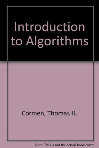Introduction Algorithms De Thomas Cormen Iberlibro