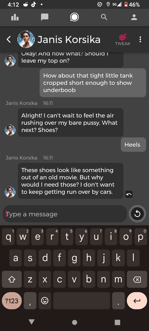 my nsfw bot doesn t like heels for the best reason ever r chaiapp