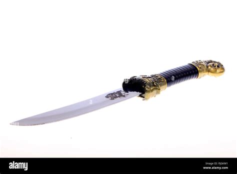 Mongolian knife, close-up Stock Photo - Alamy