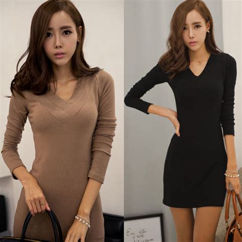 Popular Bodycon Sweater Dress Aliexpress