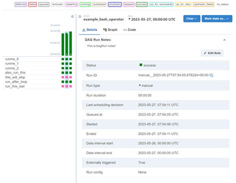 UI Screenshots Airflow Documentation