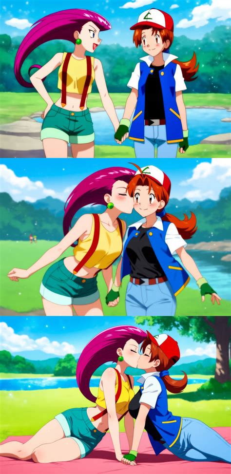 Misty In Jessies Body Dates Ash In Delias Body By