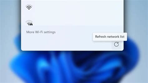 Microsoft Will Soon Add Refresh Button To Wifi List On System Tray On