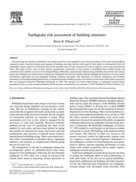 Pdf Earthquake Risk Assessment Of Building Structures Dokumen Tips